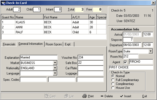 SentezDelux Front Office
