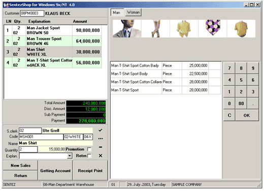 SentezShop Operations