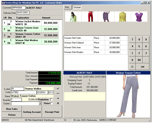 SentezShop Operations